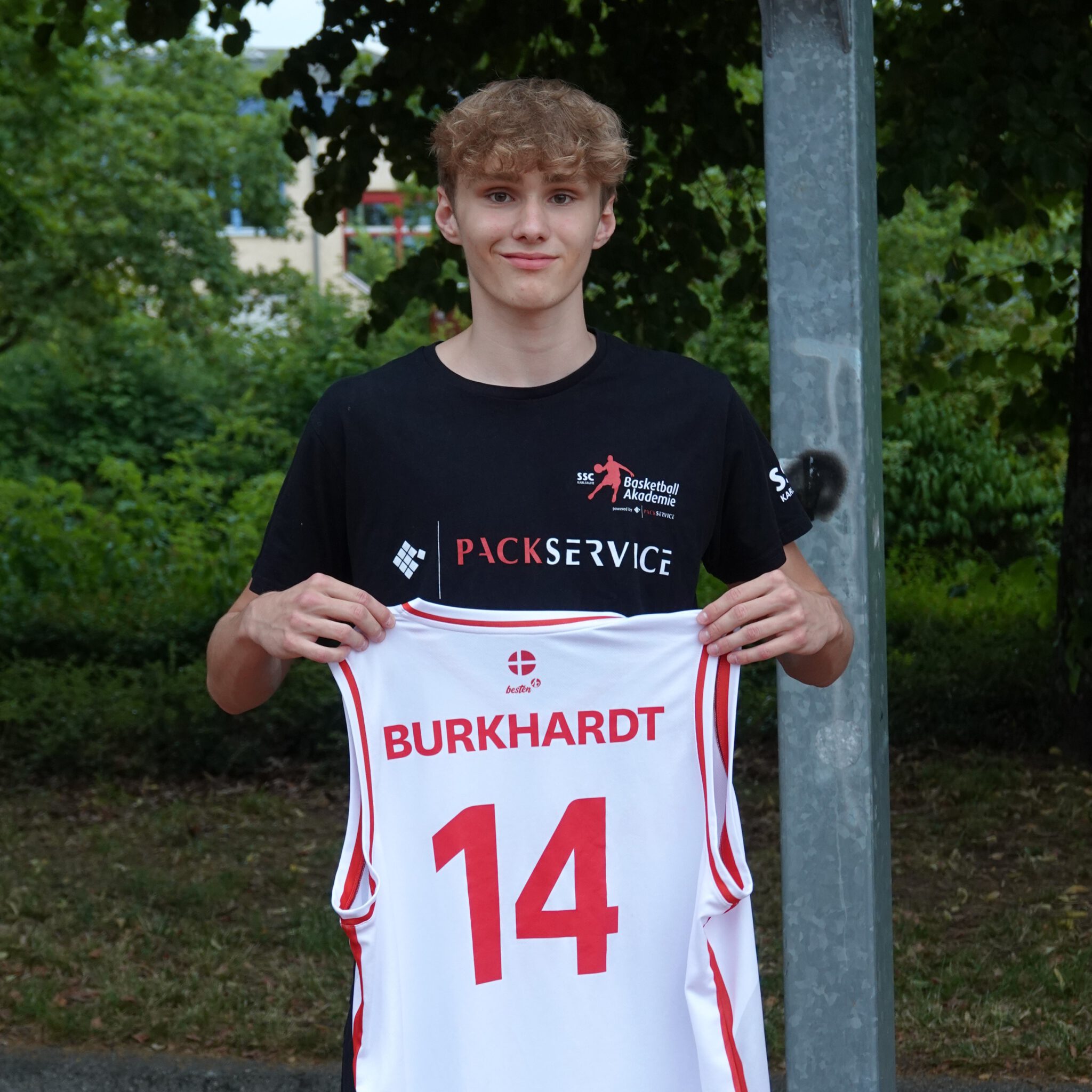 BBA-Talent Caleb Burkhardt spielt U16-Europameisterschaft - SSC Basketball
